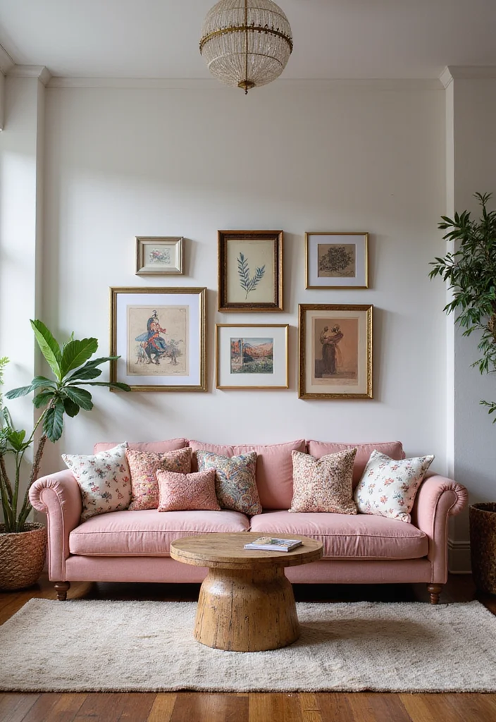 12 Pink Sofa Living Room Ideas for Playful Bright Chic Style - Dinezoa